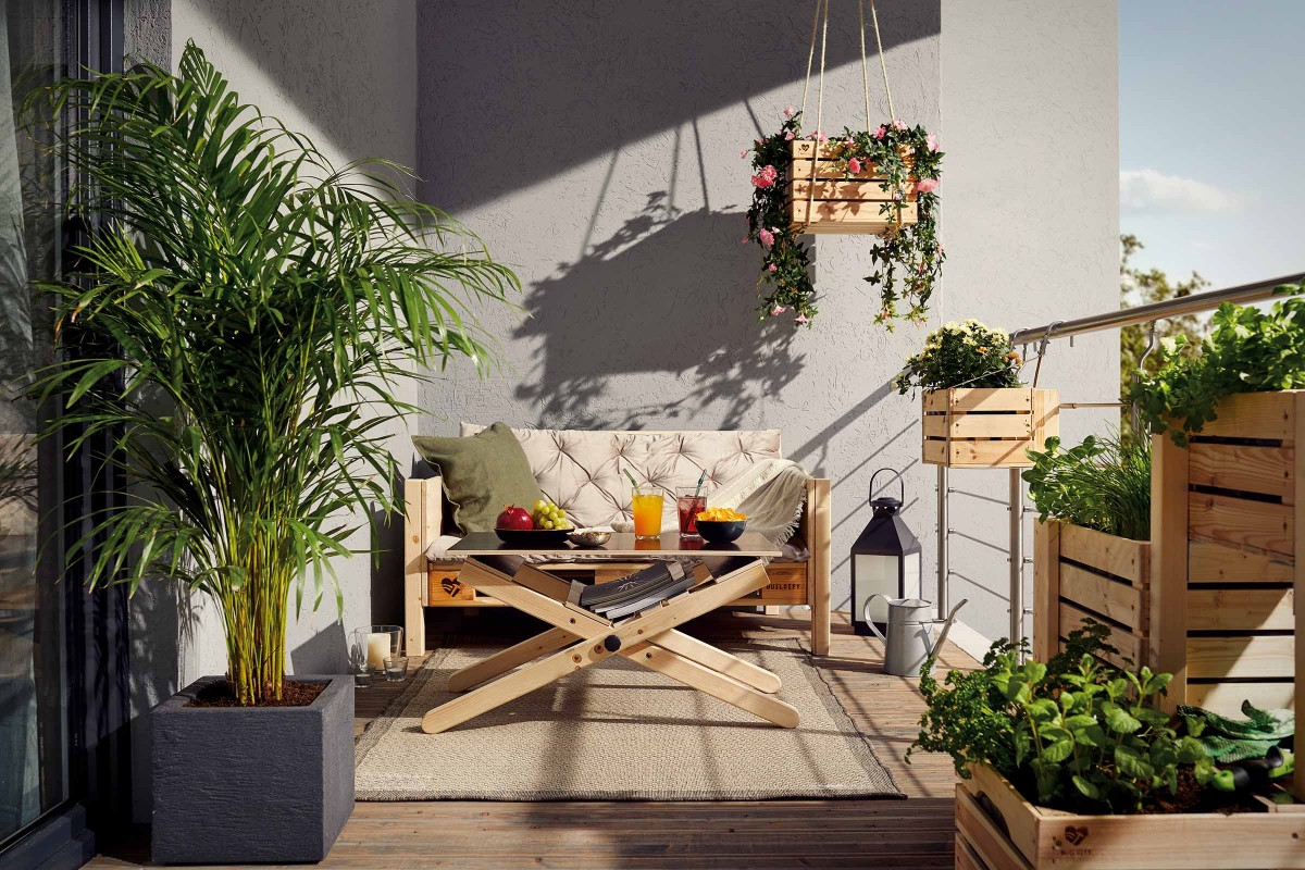 Balkon-ideeën: balkon vormgeven & verfraaien | HORNBACH